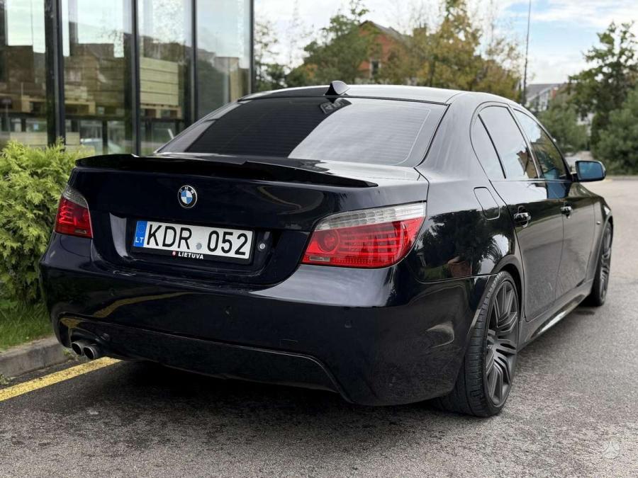 Черный БМВ 525 2007 в Каунас, объемом двигателя 3.00 л и пробегом 523 тыс. км за 5550 €, фото 13 на AUTOMOTO.COM.LV