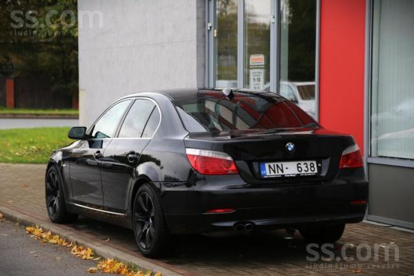 Melns BMW 525 2007 Rīga, ar dzinēja tilpumu 3.00 L un nobraukumu 455 tūkst. km par 4995 €, foto 6 vietnē AUTOMOTO.COM.LV