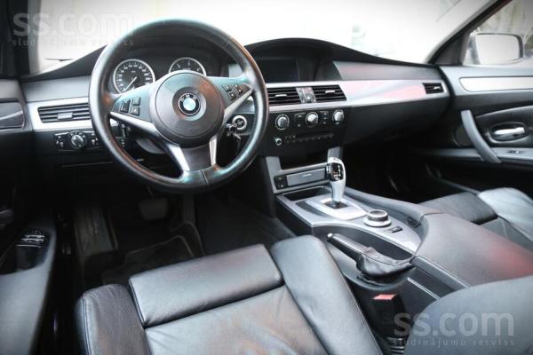Melns BMW 525 2007 Rīga, ar dzinēja tilpumu 3.00 L un nobraukumu 455 tūkst. km par 4995 €, foto 8 vietnē AUTOMOTO.COM.LV