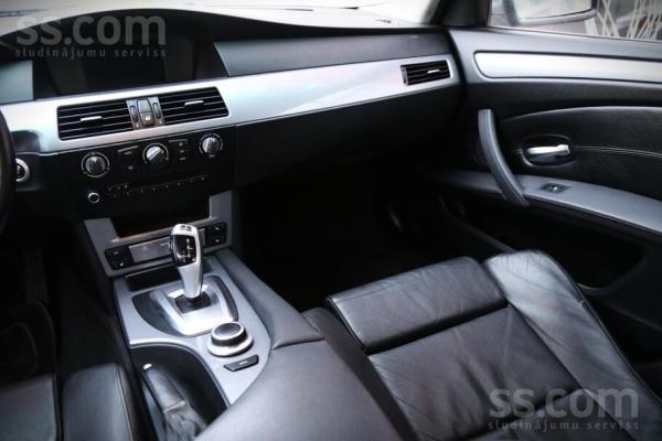 Melns BMW 525 2007 Rīga, ar dzinēja tilpumu 3.00 L un nobraukumu 455 tūkst. km par 4995 €, foto 9 vietnē AUTOMOTO.COM.LV