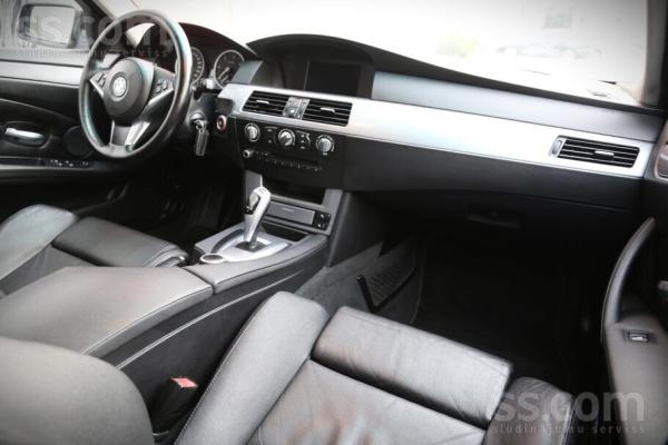 Melns BMW 525 2007 Rīga, ar dzinēja tilpumu 3.00 L un nobraukumu 455 tūkst. km par 4995 €, foto 10 vietnē AUTOMOTO.COM.LV