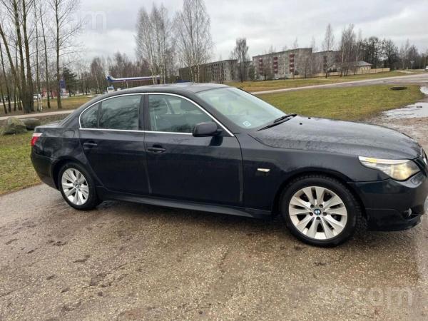 Melns BMW 525 2008 Jēkabpils, ar dzinēja tilpumu 3.00 L un nobraukumu 235 tūkst. km par 5500 €, foto 5 vietnē AUTOMOTO.COM.LV