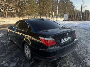 Black BMW 525 2008 in Kaunas, with an engine capacity of 2.99 L and mileage of 295 thousand km for 4200 €, photo 6 on AUTOMOTO.COM.LV