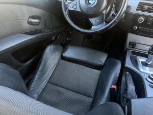 Black BMW 525 2008 in Kaunas, with an engine capacity of 2.99 L and mileage of 295 thousand km for 4200 €, photo 9 on AUTOMOTO.COM.LV