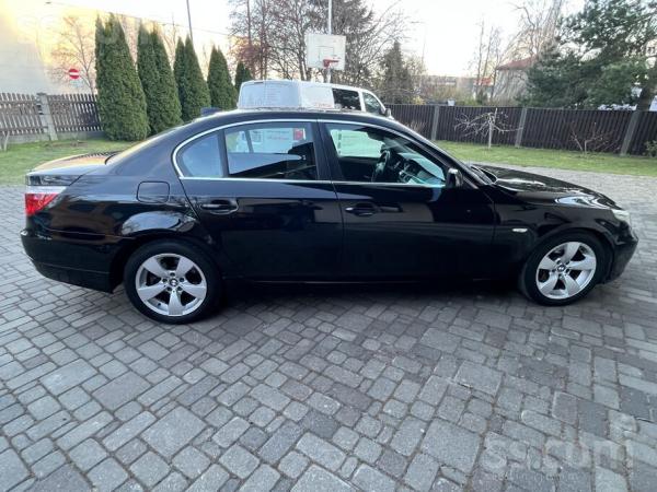 Melns BMW 525 2008 Rīga, ar dzinēja tilpumu 3.00 L un nobraukumu 326 tūkst. km par 4900 €, foto 6 vietnē AUTOMOTO.COM.LV