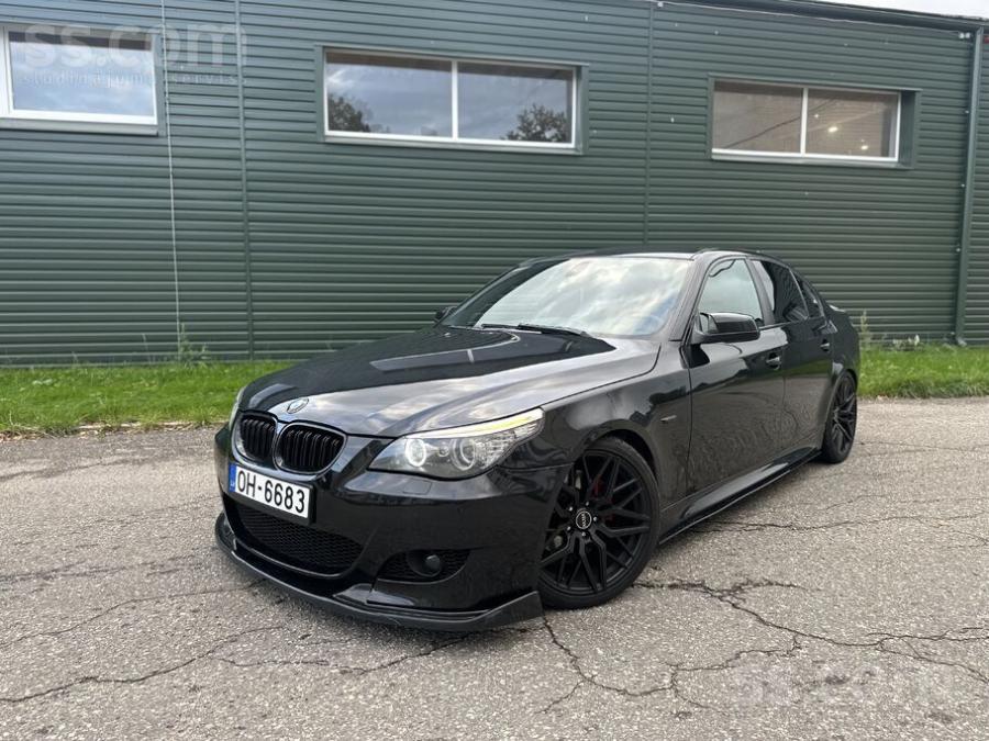 Melns BMW 525 2008 Rīga, ar dzinēja tilpumu 3.00 L un nobraukumu 305 tūkst. km par 6650 €, foto 3 vietnē AUTOMOTO.COM.LV