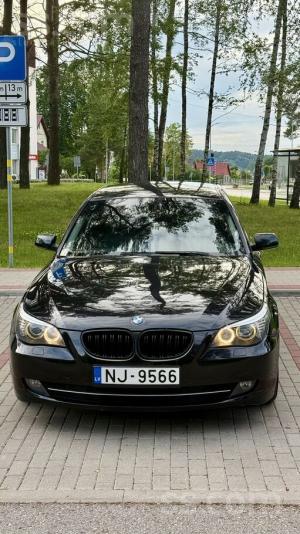 Черный БМВ 525 2008 в Краслава, объемом двигателя 3.00 л и пробегом 340 тыс. км за 6200 €, фото  на AUTOMOTO.COM.LV