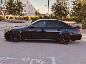 Black BMW 525 2008 in Vilnius, with an engine capacity of 2.99 L and mileage of 500 thousand km for 4200 €, photo 7 on AUTOMOTO.COM.LV
