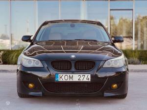 Black BMW 525 2008 in Vilnius, with an engine capacity of 2.99 L and mileage of 500 thousand km for 4200 €, photo 8 on AUTOMOTO.COM.LV
