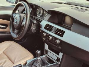 Black BMW 525 2008 in Vilnius, with an engine capacity of 2.99 L and mileage of 500 thousand km for 4200 €, photo 22 on AUTOMOTO.COM.LV