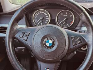Black BMW 525 2008 in Vilnius, with an engine capacity of 2.99 L and mileage of 500 thousand km for 4200 €, photo 24 on AUTOMOTO.COM.LV
