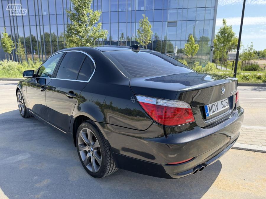 Черный БМВ 525 2008 в Вильнюс, объемом двигателя 3.00 л и пробегом 292 тыс. км за 4350 €, фото 6 на AUTOMOTO.COM.LV