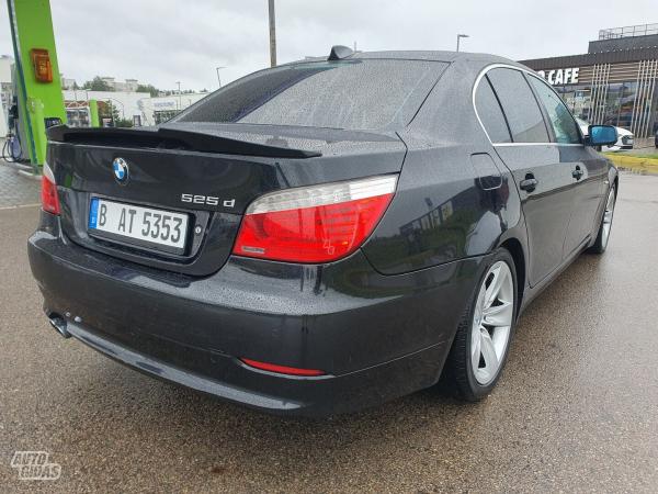 Черный БМВ 525 2008 в Каунас, объемом двигателя 3.00 л и пробегом 350 тыс. км за 4200 €, фото 3 на AUTOMOTO.COM.LV
