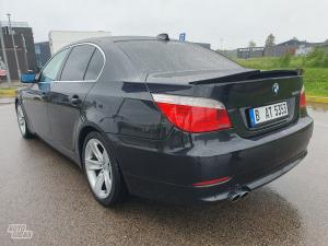 Black BMW 525 2008 in Kaunas, with an engine capacity of 3.00 L and mileage of 350 thousand km for 4200 €, photo  on AUTOMOTO.COM.LV