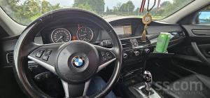 Melns BMW 525 2008 Bauska, ar dzinēja tilpumu 3.00 L un nobraukumu 447 tūkst. km par 3900 €, foto 7 vietnē AUTOMOTO.COM.LV