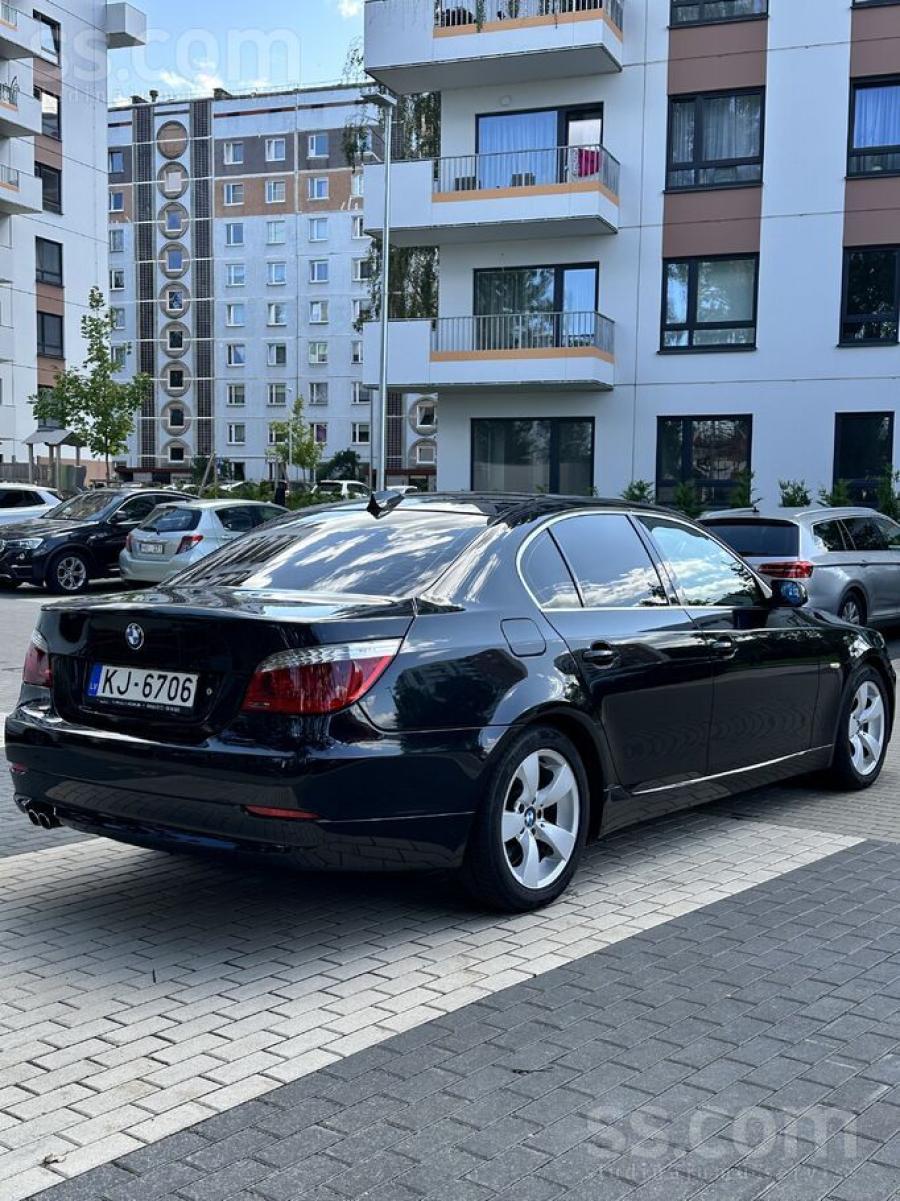 Melns BMW 525 2008 Rīga, ar dzinēja tilpumu 3.00 L un nobraukumu 378 tūkst. km par 4995 €, foto 7 vietnē AUTOMOTO.COM.LV