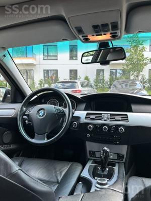 Melns BMW 525 2008 Rīga, ar dzinēja tilpumu 3.00 L un nobraukumu 378 tūkst. km par 4995 €, foto 9 vietnē AUTOMOTO.COM.LV