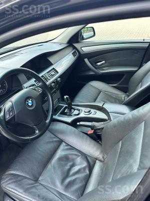 Melns BMW 525 2008 Rīga, ar dzinēja tilpumu 3.00 L un nobraukumu 378 tūkst. km par 4995 €, foto 10 vietnē AUTOMOTO.COM.LV