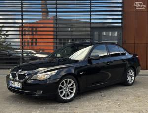 Melns BMW 525 2008 Klaipėda, ar dzinēja tilpumu 2.50 L un nobraukumu 300 tūkst. km par 3450 €, foto  vietnē AUTOMOTO.COM.LV