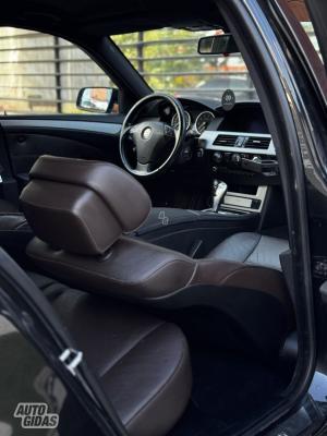 Black BMW 525 2008 in Klaipeda, with an engine capacity of 2.50 L and mileage of 300 thousand km for 3450 €, photo 4 on AUTOMOTO.COM.LV