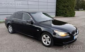 Melns BMW 525 2008 Jelgava, ar dzinēja tilpumu 3.00 L un nobraukumu 261 tūkst. km par 4100 €, foto 1 vietnē AUTOMOTO.COM.LV