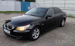 Черный БМВ 525 2008 в Елгава, объемом двигателя 3.00 л и пробегом 261 тыс. км за 4100 €, фото 4 на AUTOMOTO.COM.LV