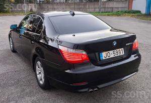 Черный БМВ 525 2008 в Елгава, объемом двигателя 3.00 л и пробегом 261 тыс. км за 4100 €, фото 5 на AUTOMOTO.COM.LV