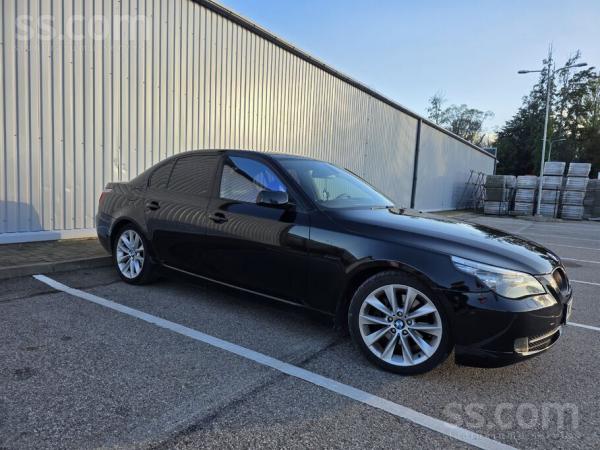 BMW 525 2008 in Riga on AUTOMOTO.COM.LV Black BMW 525 2008 in Riga, with an engine capacity of 3.00 L and mileage of 0 thousand km for 7300 €, photo 1 on AUTOMOTO.COM.LV