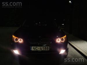Black BMW 525 2008 in Riga, with an engine capacity of 3.00 L and mileage of 0 thousand km for 7300 €, photo 13 on AUTOMOTO.COM.LV