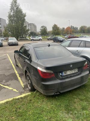 Melns BMW 525 2008 Rīga, ar dzinēja tilpumu 3.00 L un nobraukumu 375 tūkst. km par 3700 €, foto 4 vietnē AUTOMOTO.COM.LV