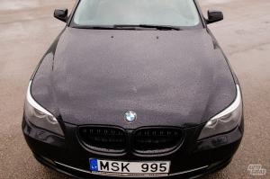 Melns BMW 525 2009 Kauņa, ar dzinēja tilpumu 3.00 L un nobraukumu 309 tūkst. km par 5000 €, foto 7 vietnē AUTOMOTO.COM.LV