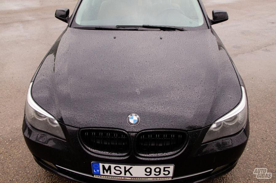 Melns BMW 525 2009 Kauņa, ar dzinēja tilpumu 3.00 L un nobraukumu 309 tūkst. km par 5000 €, foto 7 vietnē AUTOMOTO.COM.LV