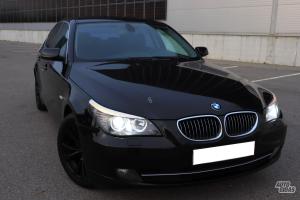 Melns BMW 525 2009 Klaipėda, ar dzinēja tilpumu 3.00 L un nobraukumu 347 tūkst. km par 5500 €, foto  vietnē AUTOMOTO.COM.LV