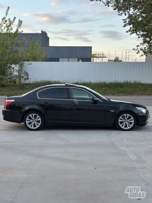 Black BMW 525 2009 in Alytus, with an engine capacity of 3.00 L and mileage of 493 thousand km for 4100 €, photo 6 on AUTOMOTO.COM.LV