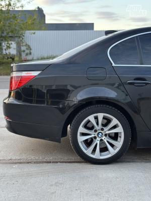 Black BMW 525 2009 in Alytus, with an engine capacity of 3.00 L and mileage of 493 thousand km for 4100 €, photo 7 on AUTOMOTO.COM.LV