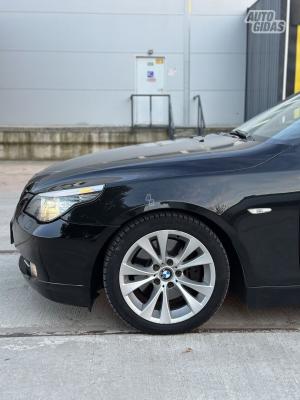 Black BMW 525 2009 in Alytus, with an engine capacity of 3.00 L and mileage of 493 thousand km for 4100 €, photo 15 on AUTOMOTO.COM.LV