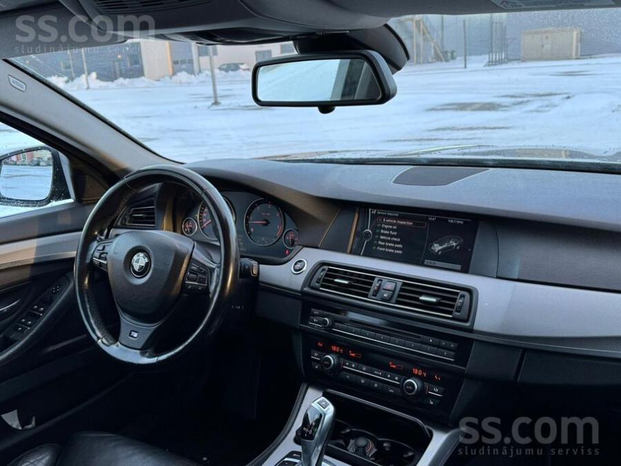 Melns BMW 525 2010 Rīga, ar dzinēja tilpumu 3.00 L un nobraukumu 297 tūkst. km par 9750 €, foto 8 vietnē AUTOMOTO.COM.LV