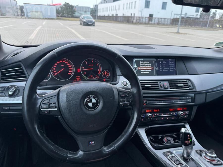 Melns BMW 525 2010 Rīga, ar dzinēja tilpumu 3.00 L un nobraukumu 299 tūkst. km par 8750 €, foto 11 vietnē AUTOMOTO.COM.LV