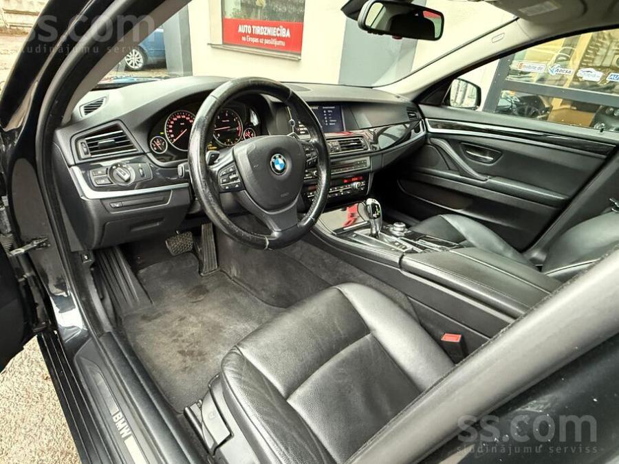 Melns BMW 525 2010 Rīga, ar dzinēja tilpumu 3.00 L un nobraukumu 329 tūkst. km par 7990 €, foto 8 vietnē AUTOMOTO.COM.LV