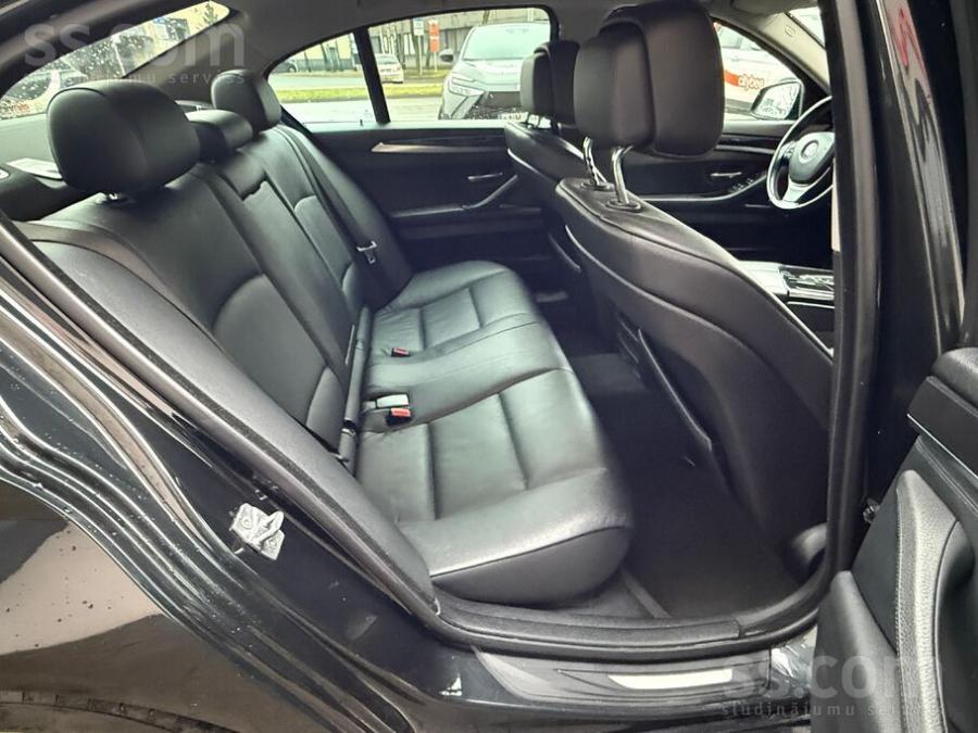 Melns BMW 525 2010 Rīga, ar dzinēja tilpumu 3.00 L un nobraukumu 329 tūkst. km par 7990 €, foto 11 vietnē AUTOMOTO.COM.LV