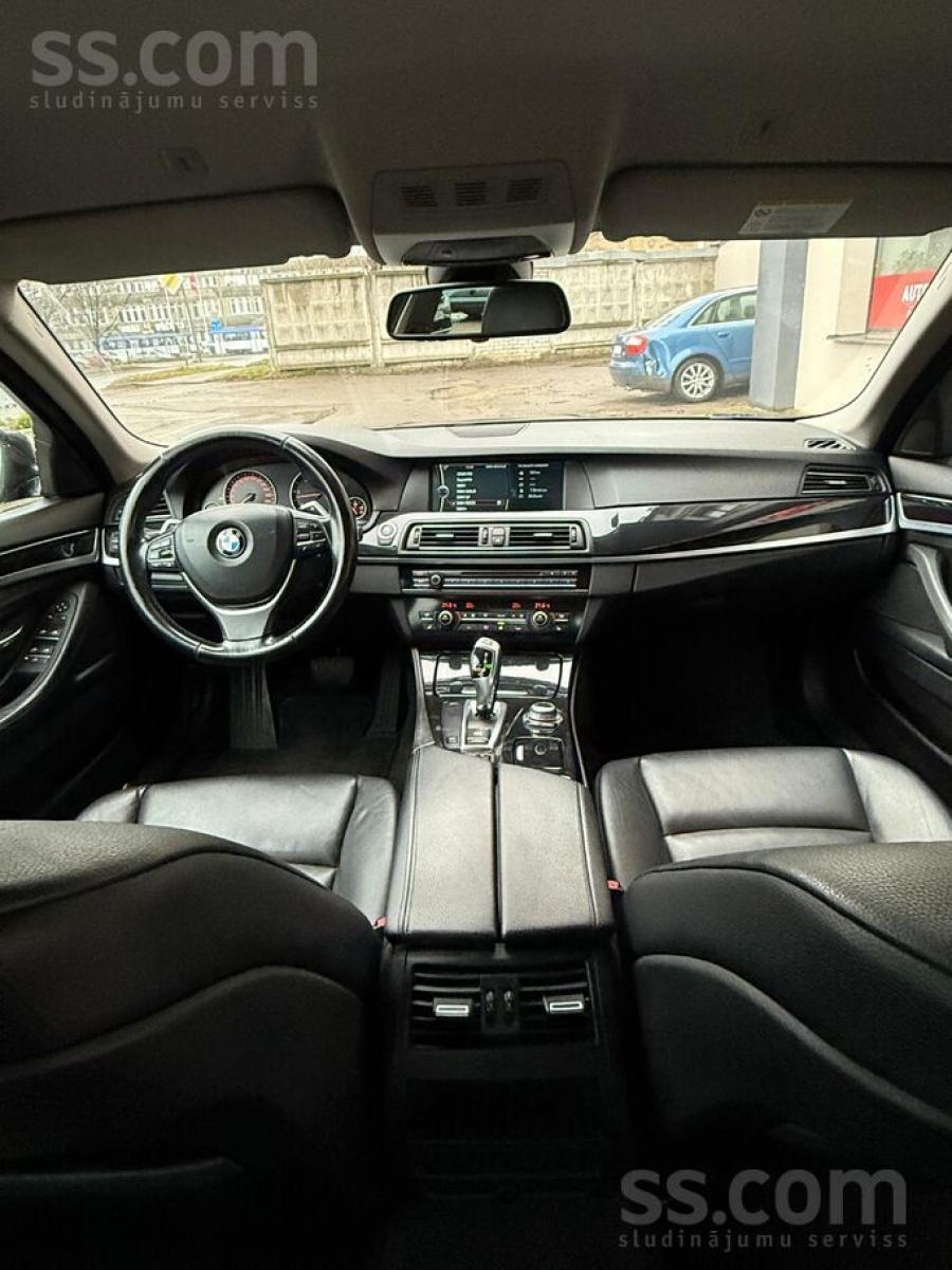 Melns BMW 525 2010 Rīga, ar dzinēja tilpumu 3.00 L un nobraukumu 329 tūkst. km par 7990 €, foto 12 vietnē AUTOMOTO.COM.LV