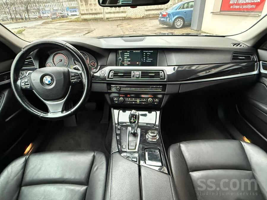 Melns BMW 525 2010 Rīga, ar dzinēja tilpumu 3.00 L un nobraukumu 329 tūkst. km par 7990 €, foto 17 vietnē AUTOMOTO.COM.LV