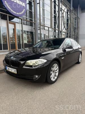 Black BMW 525 2010 in Riga, with an engine capacity of 3.00 L and mileage of 0 thousand km for 8500 €, photo  on AUTOMOTO.COM.LV