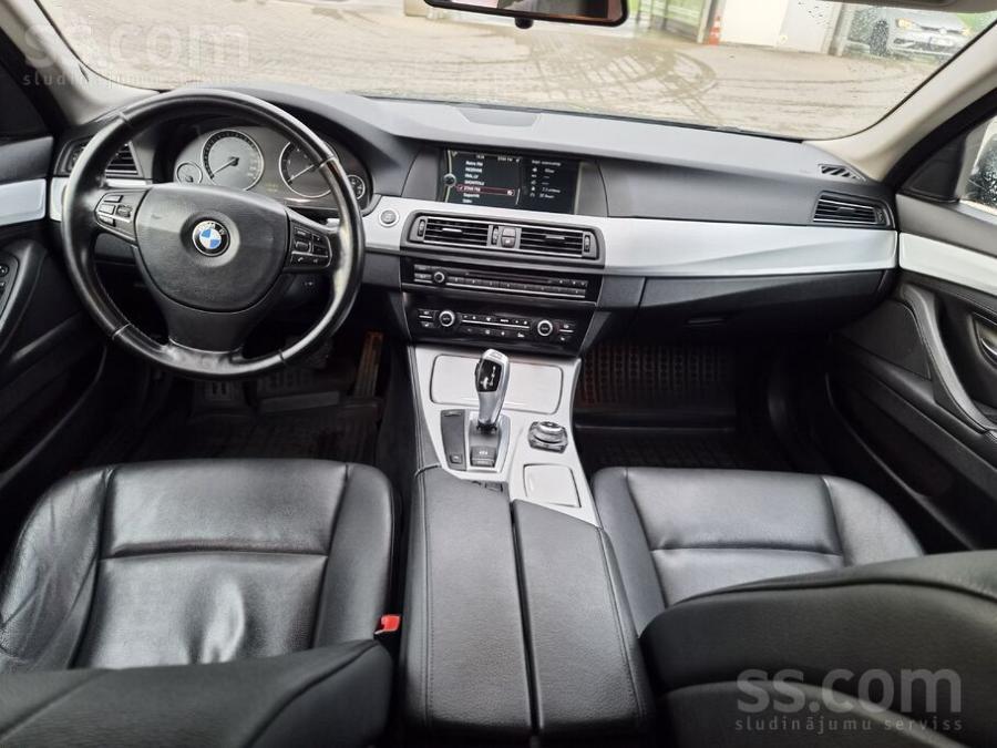 Melns BMW 525 2010 Rēzekne, ar dzinēja tilpumu 3.00 L un nobraukumu 468 tūkst. km par 6750 €, foto 10 vietnē AUTOMOTO.COM.LV