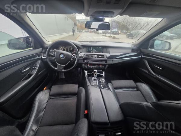 Melns BMW 525 2010 Rīga, ar dzinēja tilpumu 3.00 L un nobraukumu 270 tūkst. km par 10500 €, foto 6 vietnē AUTOMOTO.COM.LV