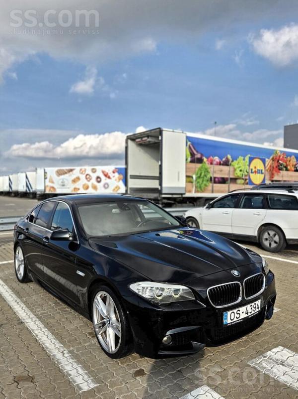 Melns BMW 525 2010 Rīga, ar dzinēja tilpumu 3.00 L un nobraukumu 430 tūkst. km par 8700 €, foto 1 vietnē AUTOMOTO.COM.LV