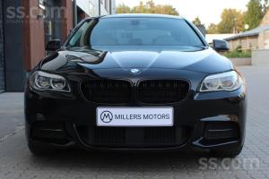 Black BMW 525 2010 in Riga, with an engine capacity of 3.00 L and mileage of 255 thousand km for 8950 €, photo 8 on AUTOMOTO.COM.LV