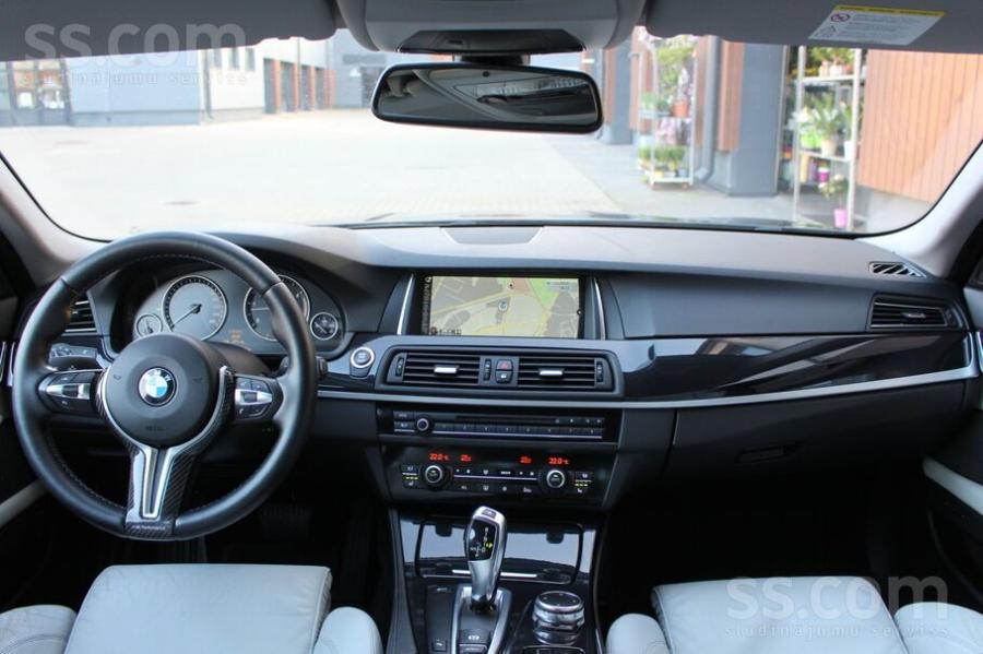 Black BMW 525 2010 in Riga, with an engine capacity of 3.00 L and mileage of 255 thousand km for 8950 €, photo 18 on AUTOMOTO.COM.LV