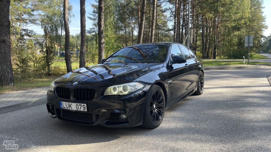 Melns BMW 525 2010 Druskininkai, ar dzinēja tilpumu 3.00 L un nobraukumu 295 tūkst. km par 9700 €, foto 1 vietnē AUTOMOTO.COM.LV