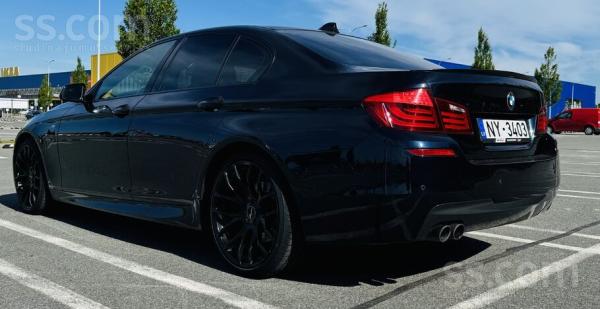 Melns BMW 525 2011 Rīga, ar dzinēja tilpumu 3.00 L un nobraukumu 298 tūkst. km par 11900 €, foto 5 vietnē AUTOMOTO.COM.LV
